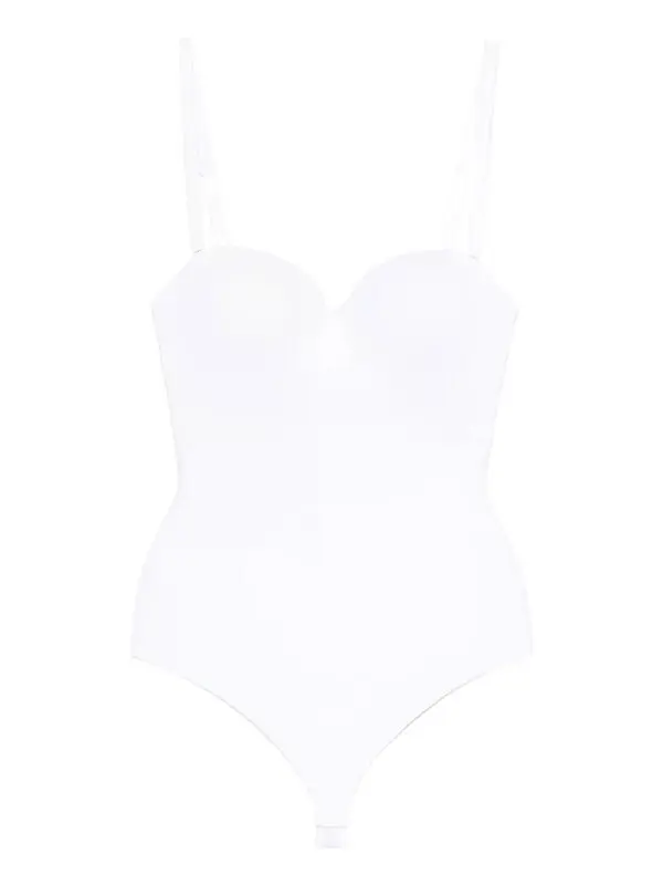 Wolford Mat De Luxe Forming Bodysuit - White