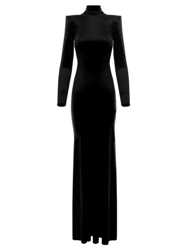 V:PM ATELIER Iris Maxi Dress - Black