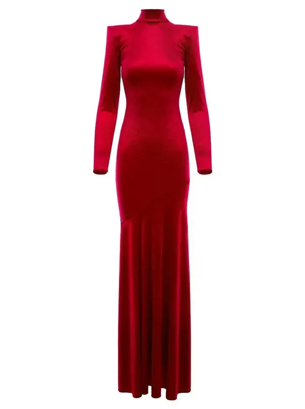 V:PM ATELIER Iris Maxi Dress - Red