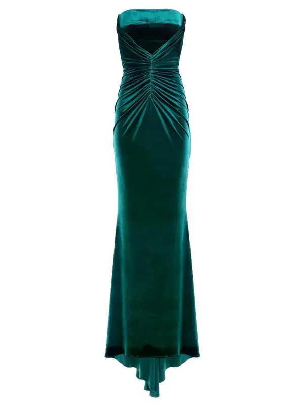 V:PM ATELIER Circe Maxi Dress - Green