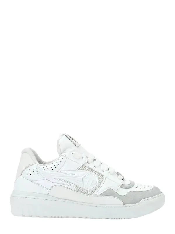 Philipp Plein Multi-panel Sneakers - White
