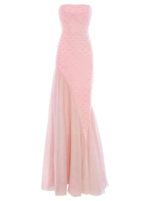 V:PM ATELIER Linda Maxi Dress - Pink