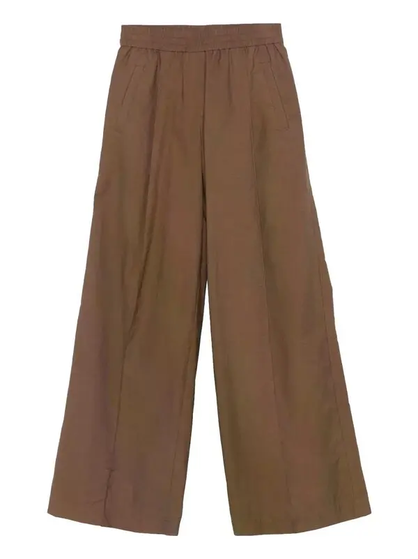 Brunello Cucinelli Palazzo Trousers - Brown