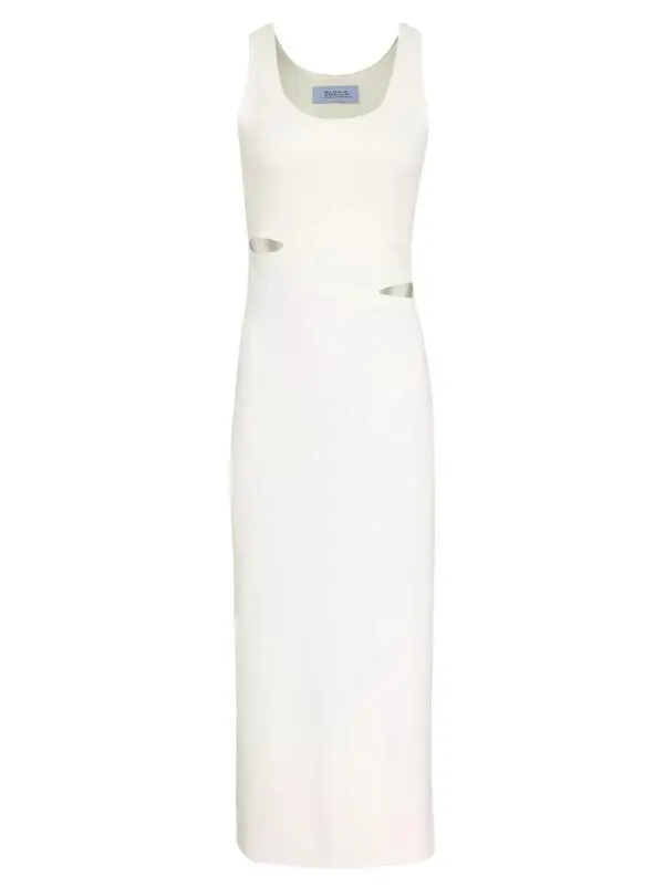 GLORIA COELHO Isabella Fiorentino Maxi Dress - White