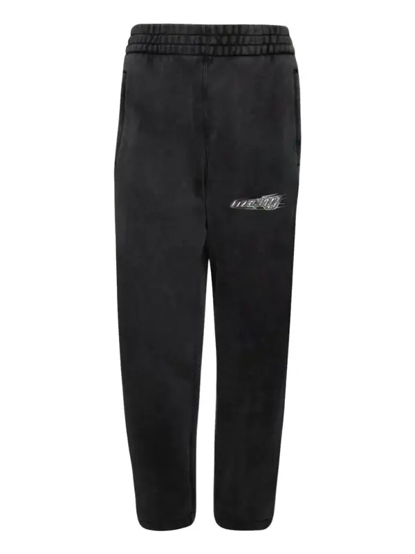 Alexander Wang Logo-print Track Pants - Black