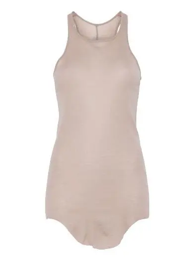 Rick Owens Basic Rib Tank - Flesh