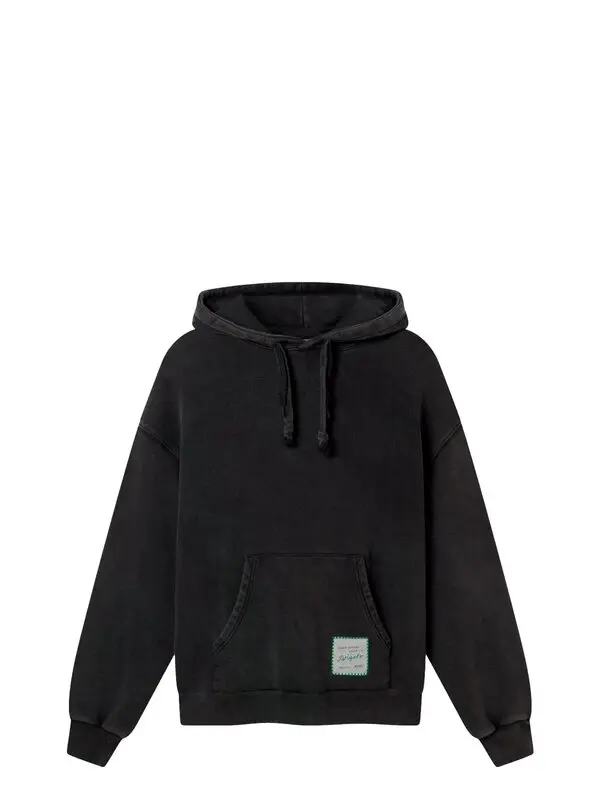 Axel Arigato Logo-patch Hoodie - Black