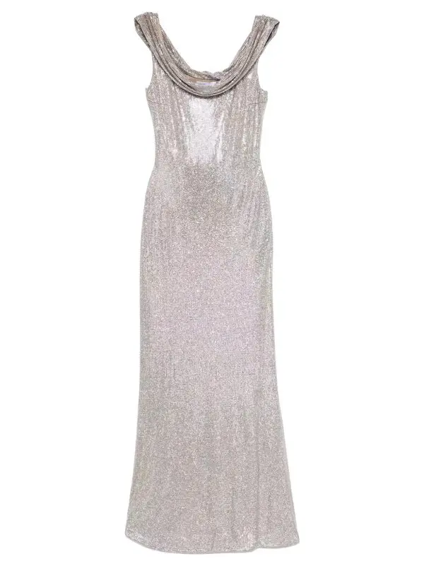 Giuseppe Di Morabito Crystal-embellished Gown - Neutrals