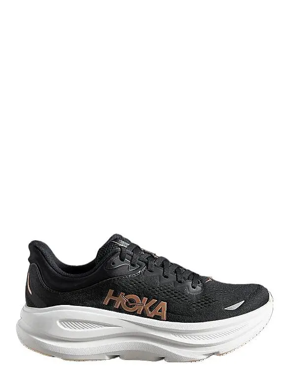 HOKA® Bondi Sneakers - Black / Rose Gold