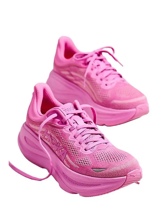 HOKA® Bondi Athletic Sneakers - Crabapple