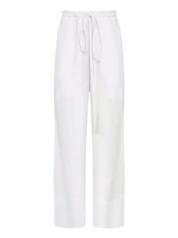 GLORIA COELHO Isabella Fiorentino Trousers - White