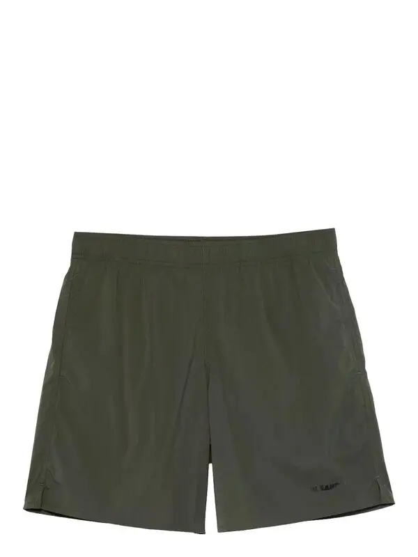 JIL SANDER Logo-print Swim Shorts - Green