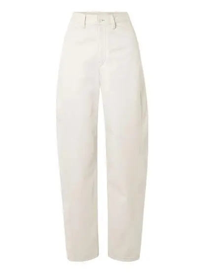 LEMAIRE Twisted High-rise Jeans - White