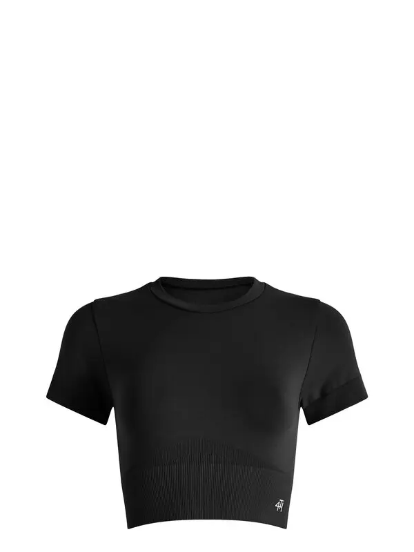 4TH & RECKLESS Brogan Sports Crop Top - Black