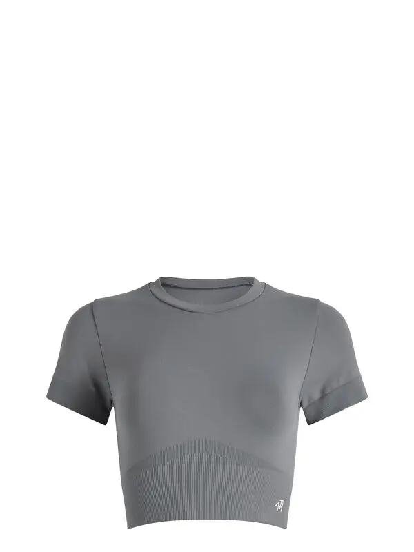 4TH & RECKLESS Brogan Sports Crop Top - Grey