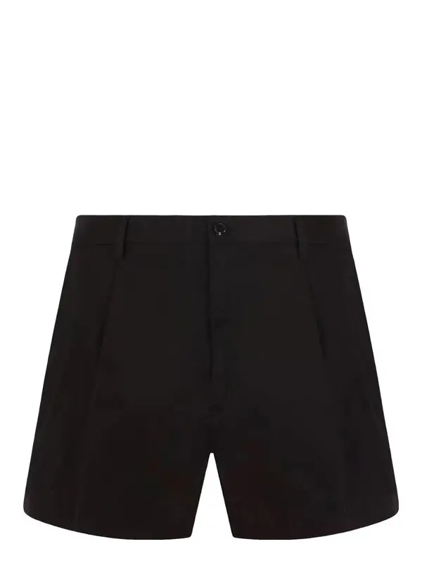 Dolce & Gabbana Pleated Tailored Shorts - Black