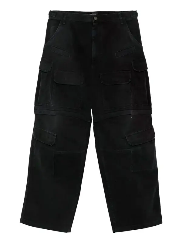 Balenciaga Cargo Jeans - Black