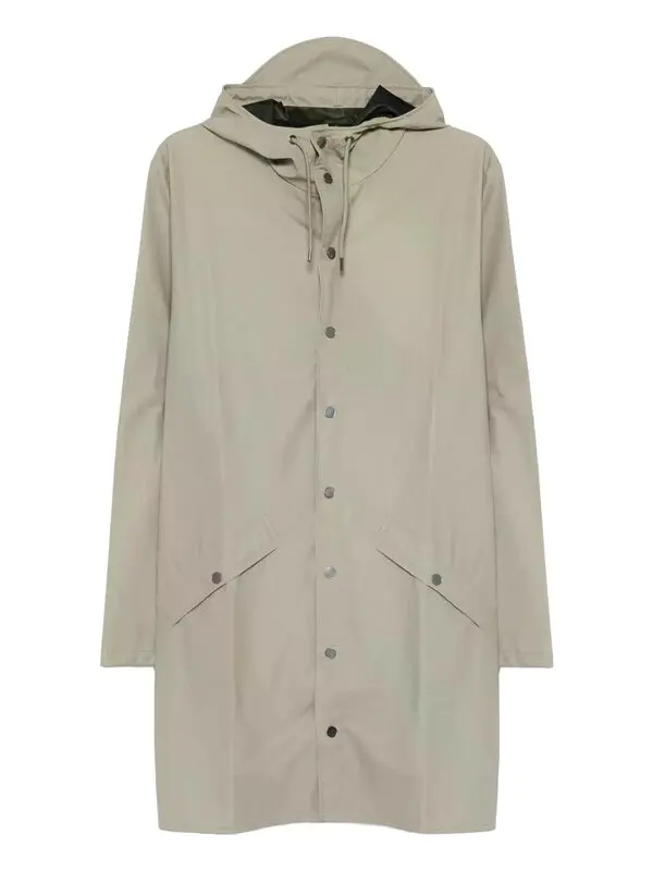 Rains Long Coat - Green