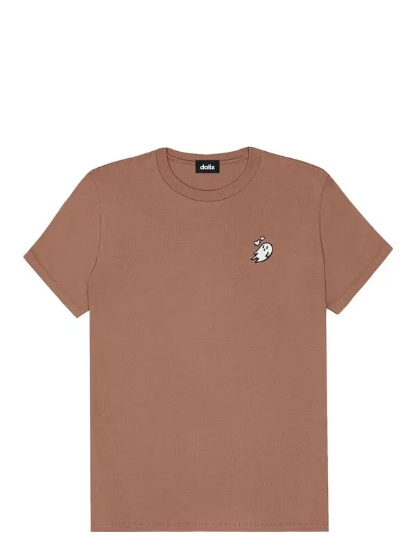 DALIX Heartly Ghost Tee - Chestnut