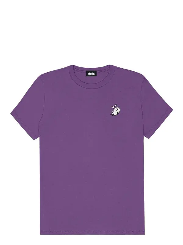 DALIX Heartly Ghost Tee - Purple