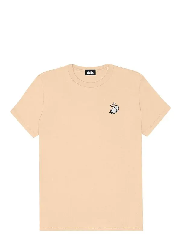 DALIX Heartly Ghost Tee - Sand
