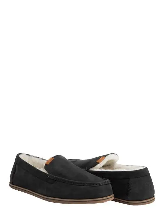 HARI MARI Hacienda Lx Shearling Slipper - Raven