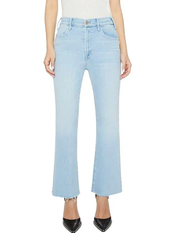MOTHER Lil Hustler Flare Ankle Jeans - Ball's In Your Court