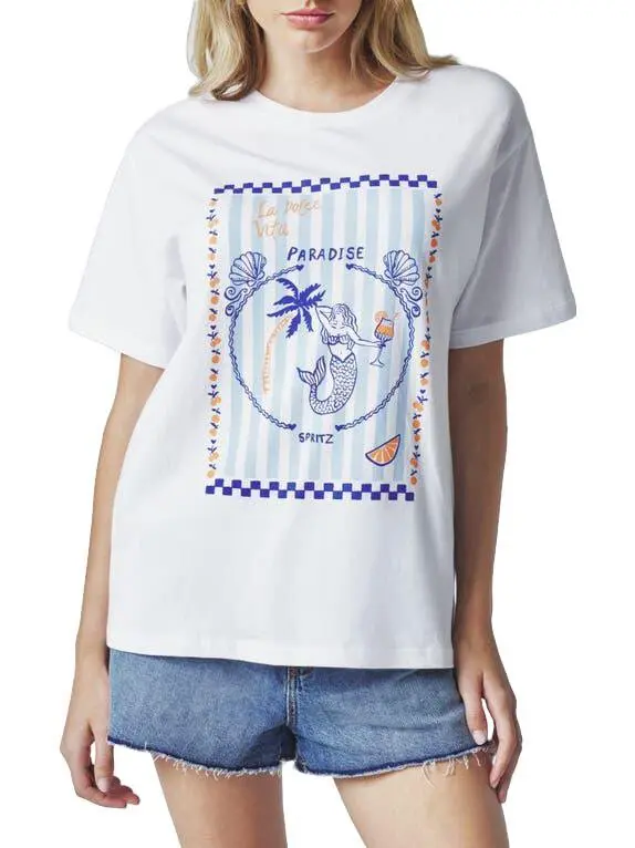 FLORENCE BY MILLS Graphic T-shirt - Mermaid Spritz