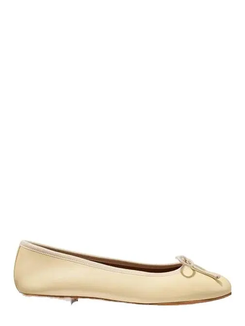 MARGAUX LONNBERG Demi Flat - Butter Nappa