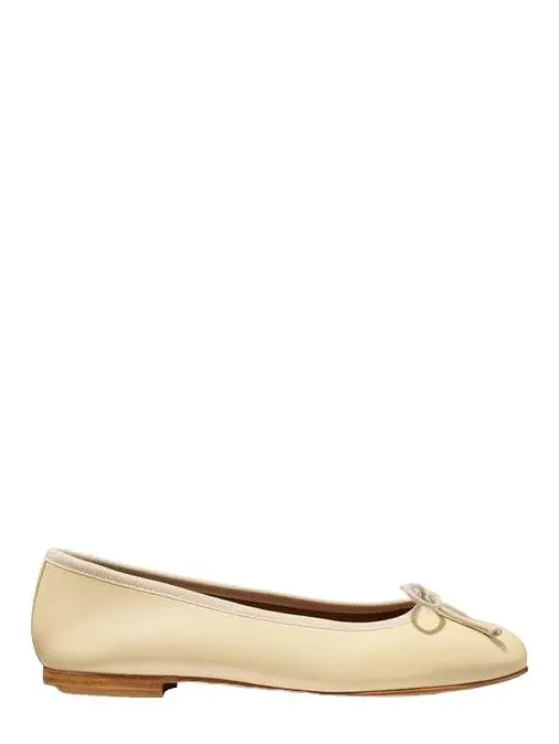MARGAUX LONNBERG Demi Flat - Butter Nappa