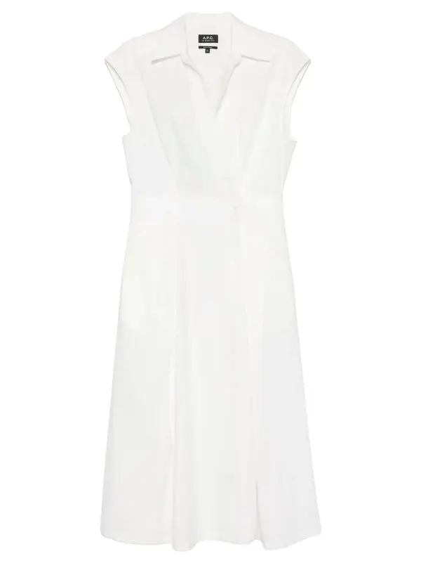 A.p.c. Athena Maxi Dress - White