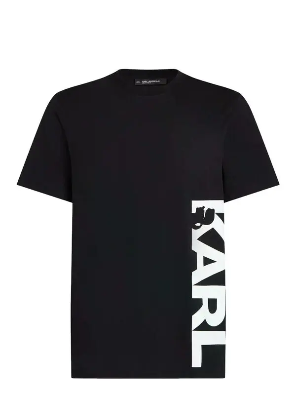 Karl Lagerfeld Logo-print T-shirt - Black