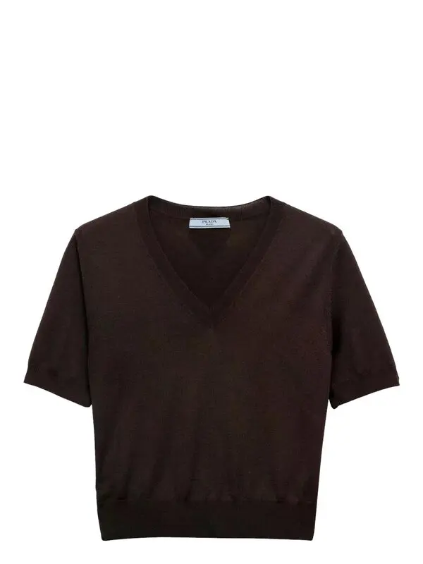 Prada Wool Sweater - Brown