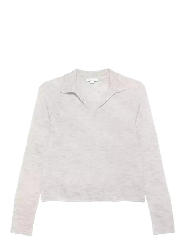Vince Mélange-effect Sweater - Grey