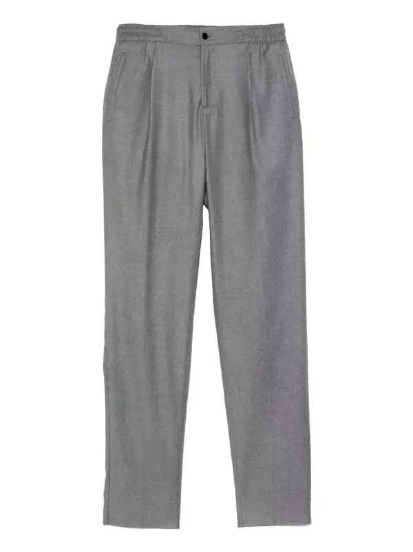 Kiton Wool Trousers - Grey
