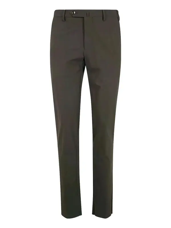 PT TORINO Straight-leg Trousers - Green