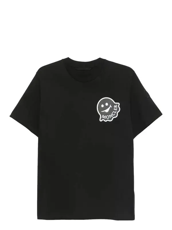 Moncler Logo-print T-shirt - Black