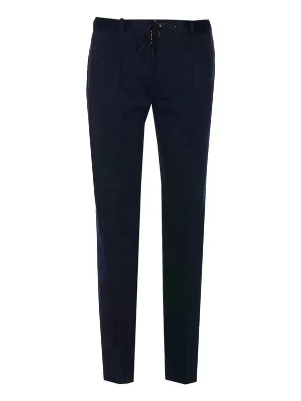 CIRCOLO 1901 Stretch-cotton Pants - Blue