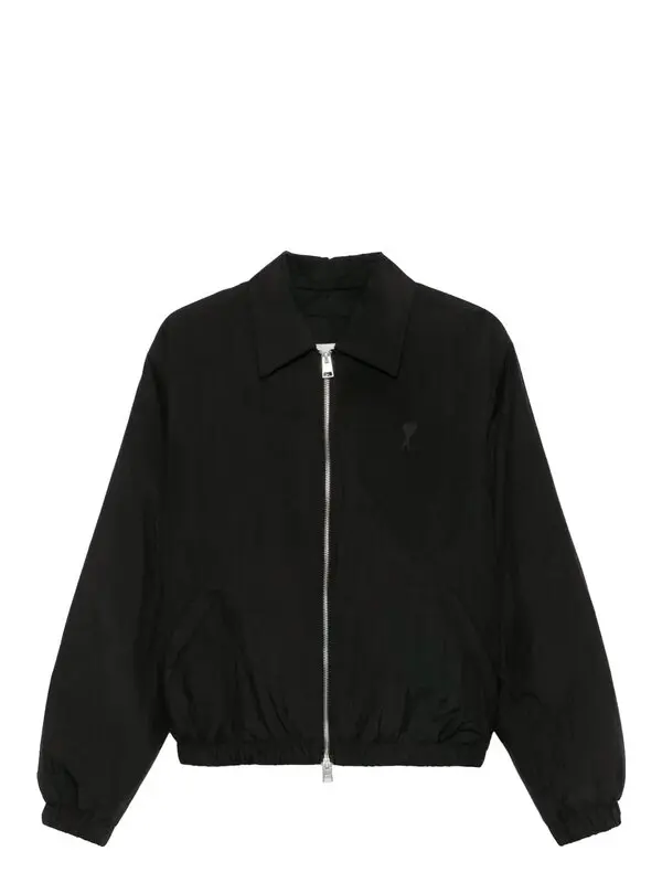 Ami De Coeur Zipped Jacket - Black