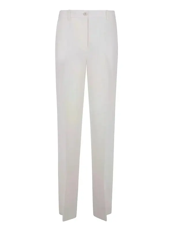 P.a.r.o.s.h Straight Leg Trousers - Neutrals