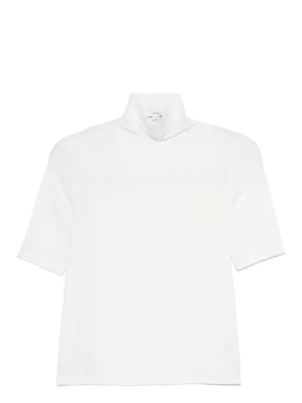 Vince High-neck Top - White