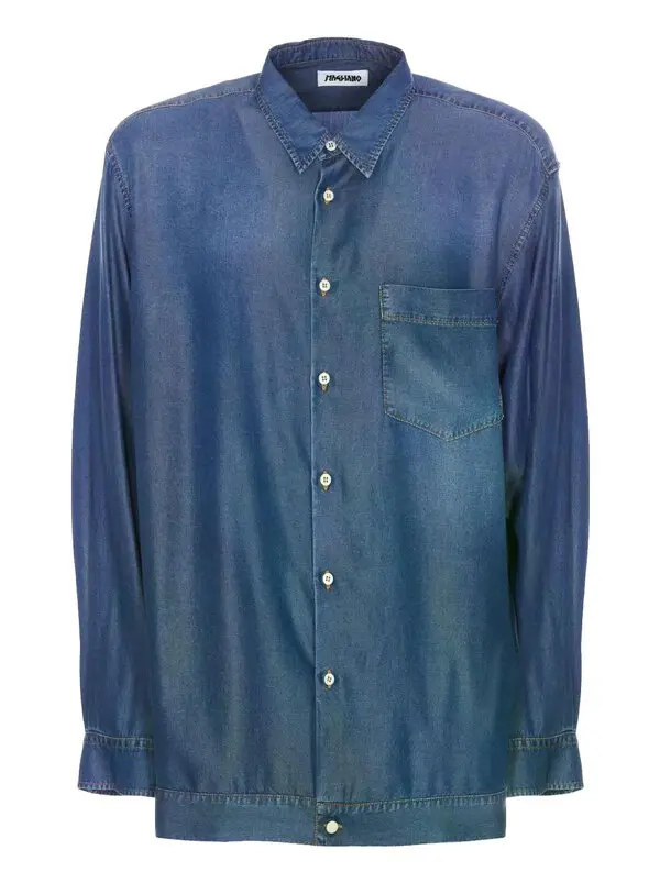 MAGLIANO Lyocell Shirt - Blue