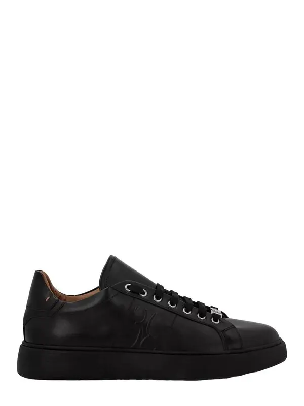 BILLIONAIRE Nappa Low-top Sneakers - Black
