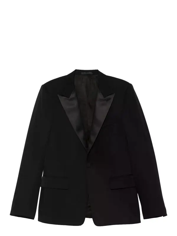 LANVIN Single-breasted Blazer - Black