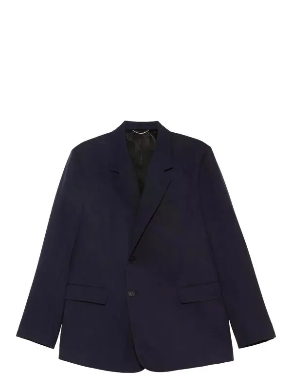 LANVIN Single-breasted Blazer - Blue