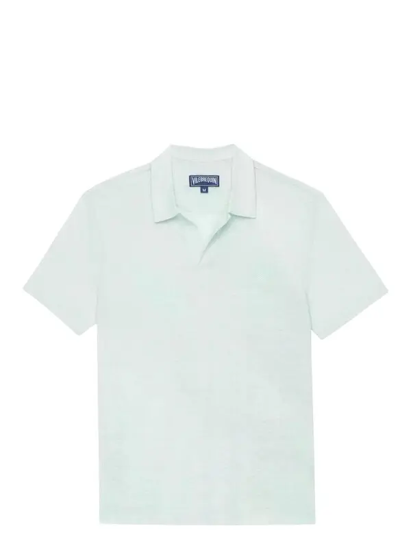 Vilebrequin Linen Polo Shirt - Blue