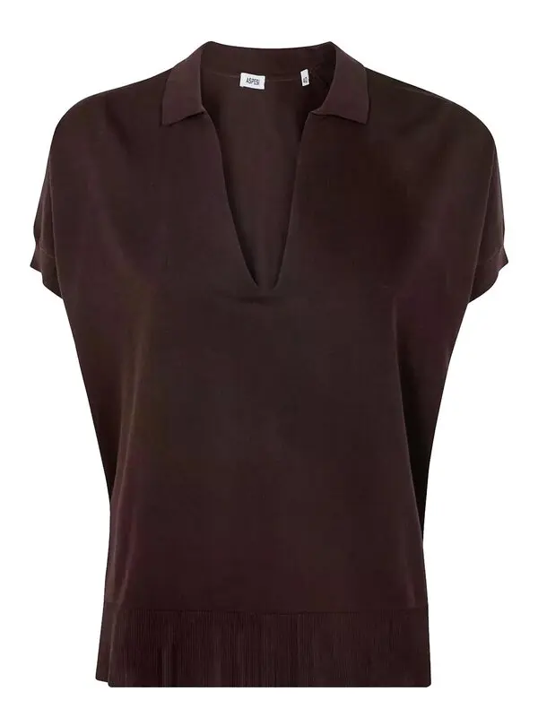 Aspesi Cotton Top - Brown