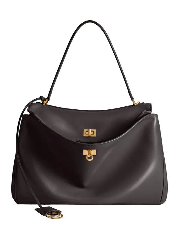 Balenciaga Rodeo Handbag Medium - Brown