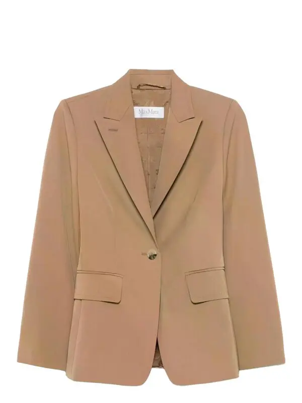 Max Mara Palchi Blazer - Brown