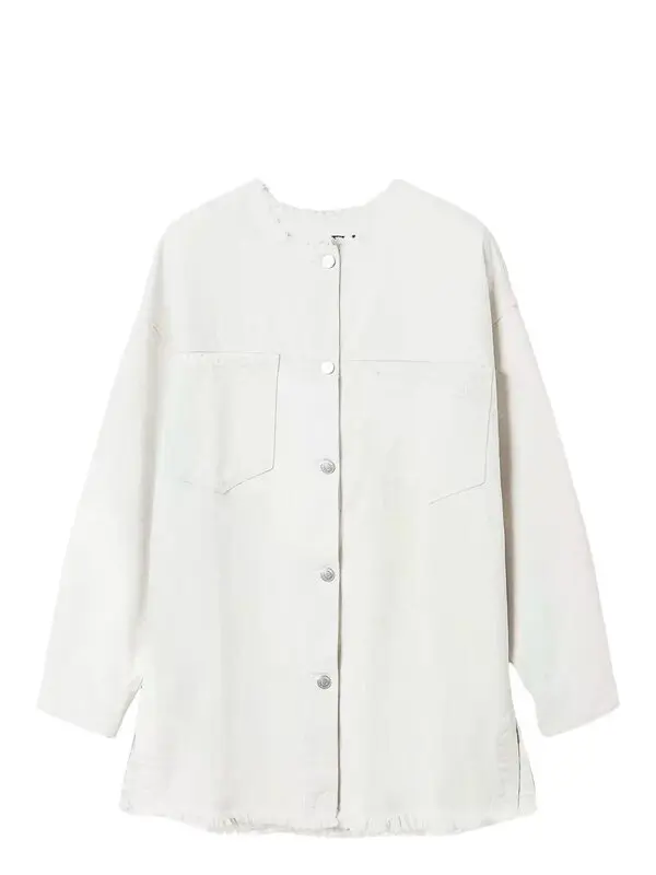 TWINSET Organic Cotton Jacket - Neutrals